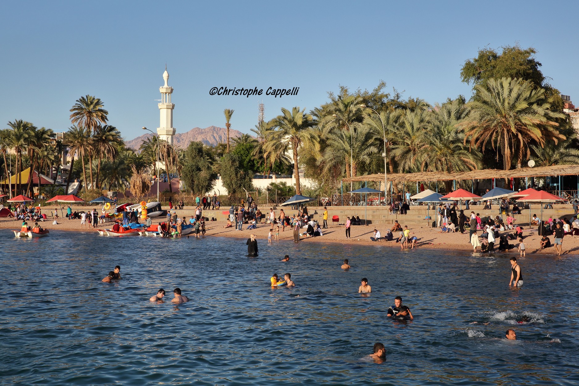 Aqaba – the public beach