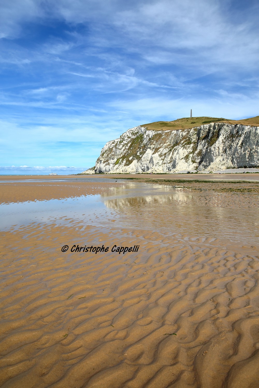 Cap Blanc Nez – the beach at low tide